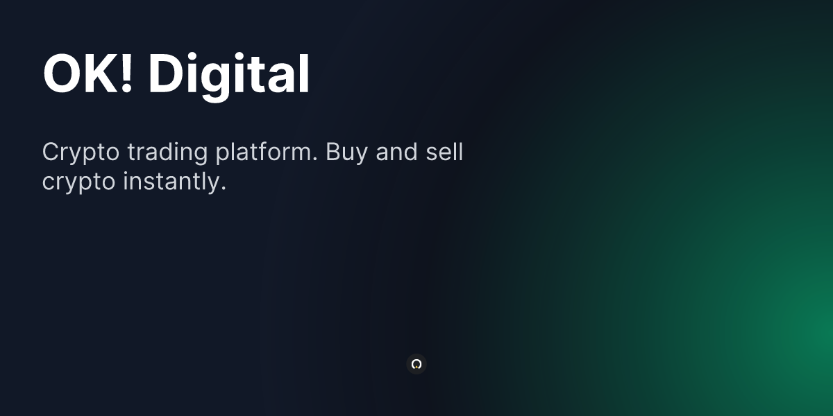 Sign up | OK! Digital